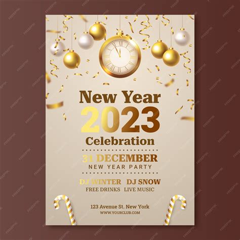 New Years Template Free 2023 – Get New Year 2023 Update