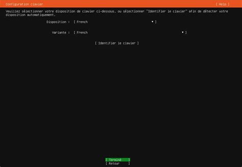 1° Installer Ubuntu Server