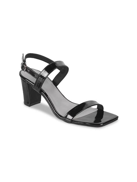 Buy Metro Open Toe Block Heels With Backstrap Heels For Women 23651498 Myntra
