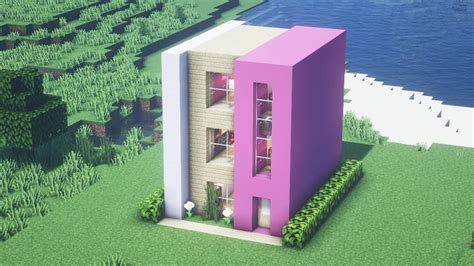 ماين كرافت🌸بناء بيت عصري من ثلاث طوابقتصميم خرافي🌸تعلمماين كرافت