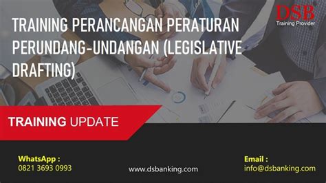 Training Perancangan Peraturan Perundang Undangan Legislative Drafting