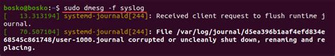 Dmesg Linux Command {syntax Options And Examples}