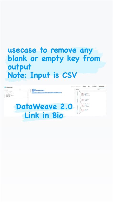 Mulesoft Integration Academy On Linkedin Dataweave 20 👇