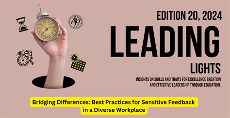 Bridging Differences Best Practices For Sensitive Feedback In A Diverse Workplace