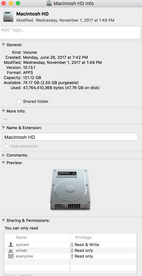 High Sierra Shows Wrong Disk Usage For Photos In Information Ask Different