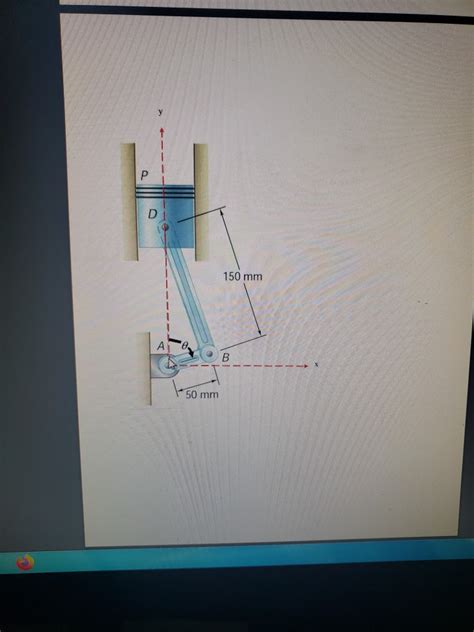 solved b computer simulations part 2 crank ab rotates with
