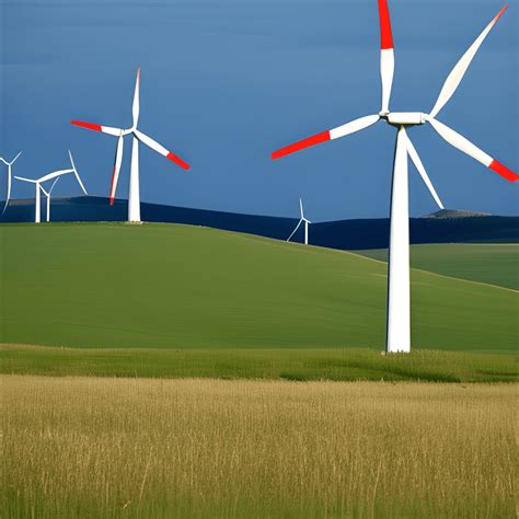 wind turbine generating electricity · creative fabrica