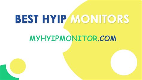 List Of Top Hyip Monitors All Hyip Monitor Youtube