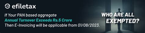 If Your Pan Based Aggregate Annual Turnover Exceeds Rs5 Crore