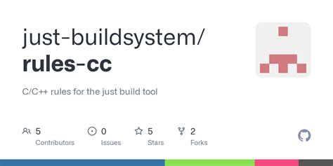 GitHub Just Buildsystem Rules Cc C C Rules For The Just Build Tool