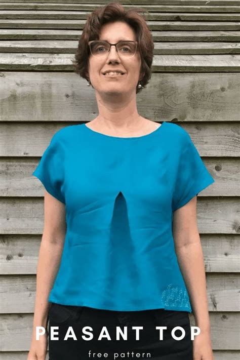 Peasant Top Pattern Hack Mmay18 · Vickymyerscreations