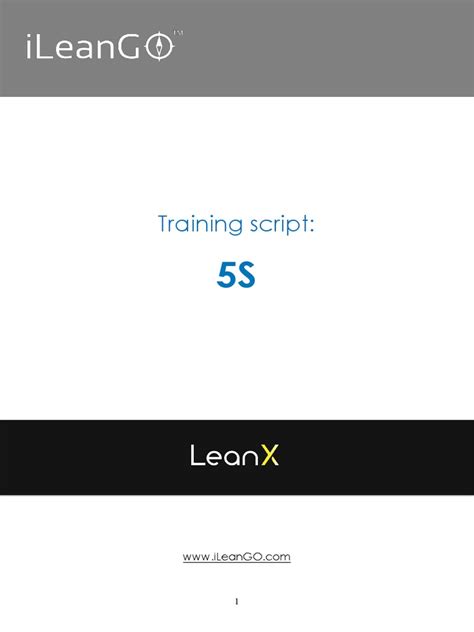 Training Script Pdf