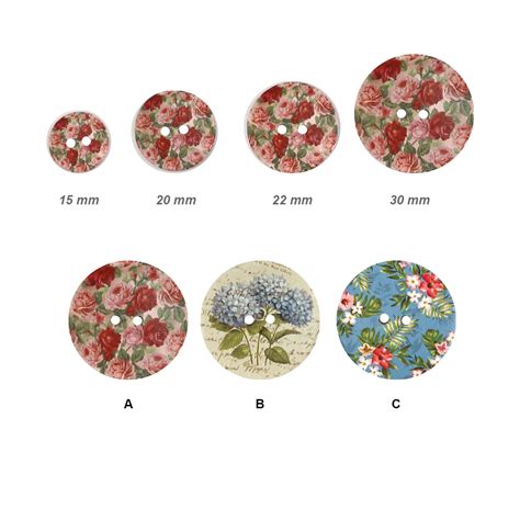 Botón Coco Flores Casa Alié