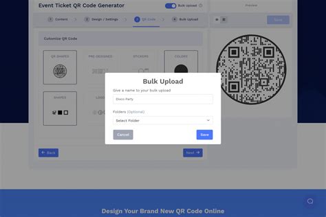 How To Create And Design Event Ticket QR Code