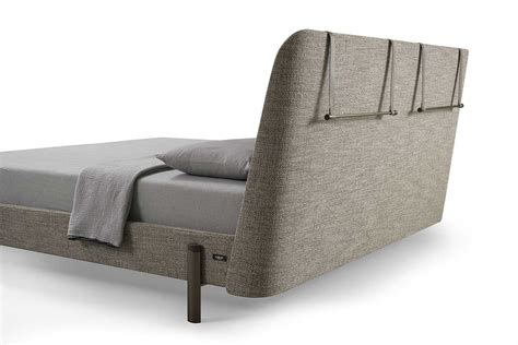 Angled Headboard Upholstered King Platform Bed Nara Bodema