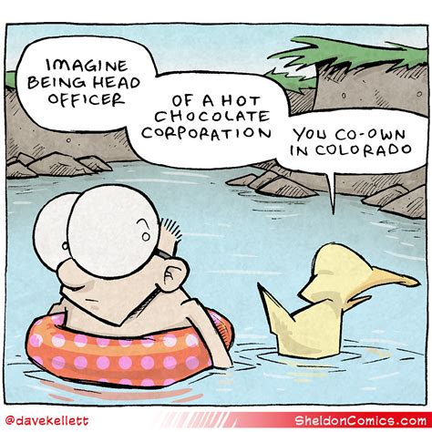 Chocolate Corporation Sheldon® Comic Strip