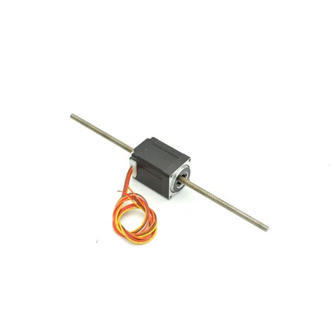 Linear Stepper Nema Non Captive Stepper Motor With Mm Long Tr Lead Screw Buy Nema