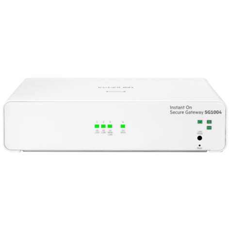 Hpe Networking Instant On Sg1004 Gateway Broadband Router S0g33a