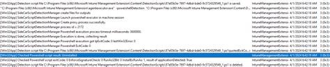 Intune Detection Rule Powershell Microsoft Qanda