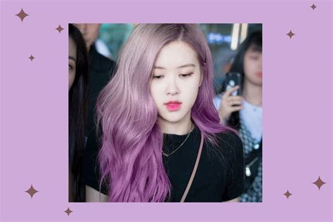 Rosé Tóc Tím Lột Xác Với Diện Mạo đầy Cá Tính Và Nổi Loạn