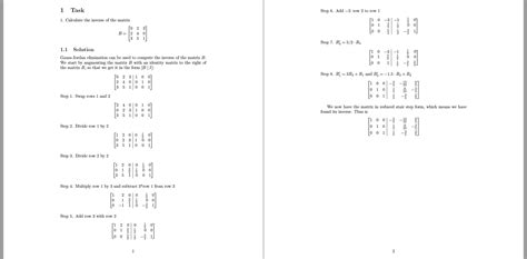 Formatting How To Number Each Step Of A Solution In A Visually Appealing Manner TeX LaTeX