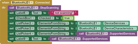 Connecting To A Specific Ble Devicetype Using Uuid And Name Fails