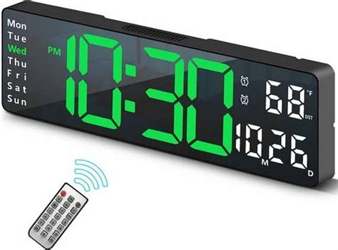 Multicolor Metal Digital Led Clock At Rs 400 In Noida ID 2851751430391