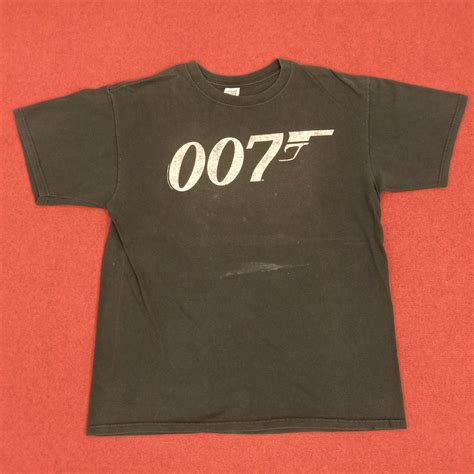 Vintage James Bond 007 Movie Tshirt Etsy