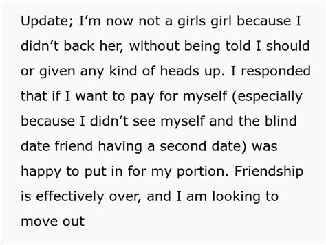 Woman Suggests To Split The Bill On Double Date Gets Blamed For Causing A Breakup Bored Panda