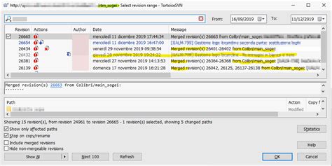 Svn Suggest Me To Merge Also The Revision Which Are Merge Themself Stack Overflow