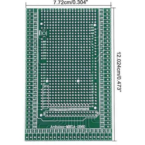 Mega 2560 Prototype Screw Terminal Block Shield Board Kit For Arduino