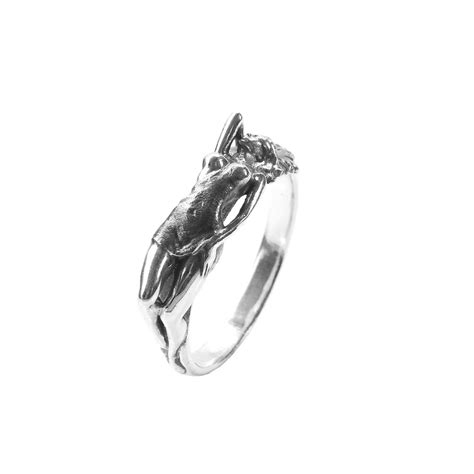 Buy Erotic Naked Woman Ring Nude Girl Ring In Sterling Silver Erotic