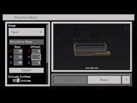 How To Use Structure Blocks In Minecraft YouTube