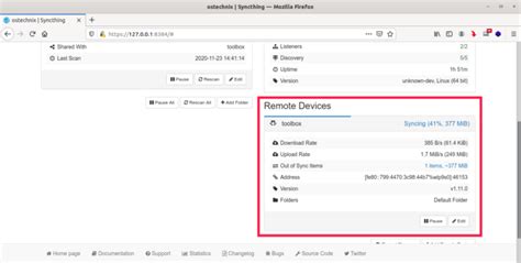 Synchronize Files Between Multiple Systems With Syncthing Ostechnix