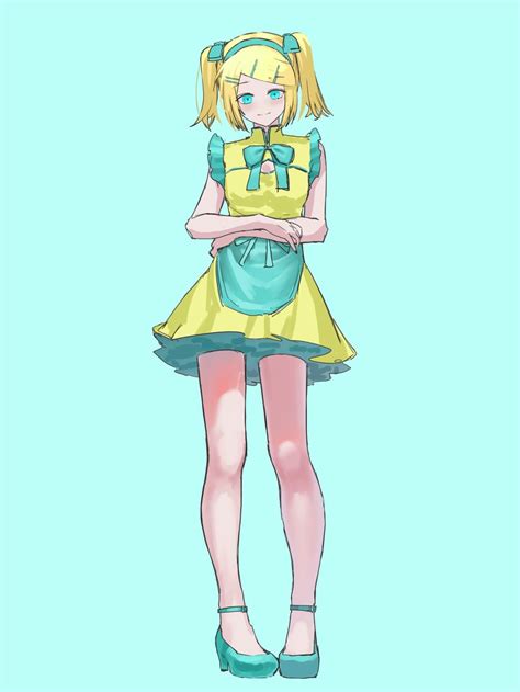 Kagamine Rin Vocaloid Drawn By Kaimuadachirei Danbooru