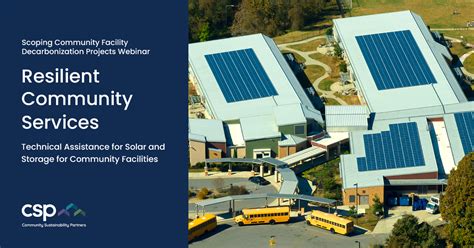 Scoping Community Facility Decarbonization Projects Community