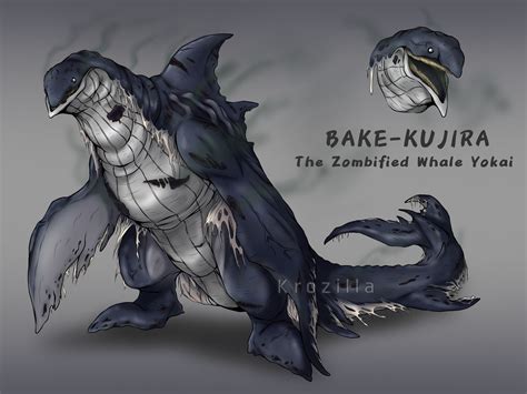 Krozilla Bake Kujira The Zombified Whale Yokai Facebook