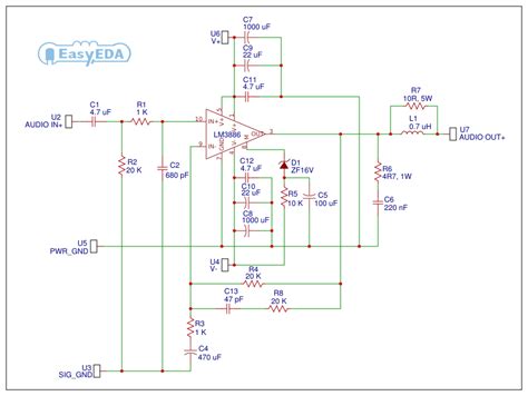 LM3886 sch Resources - EasyEDA