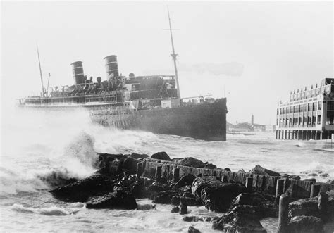 The Wreck Of The Ss Morro Castle Off The Shore Of Asbury Park Nj