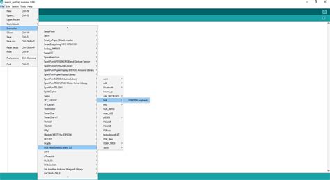 attaching usb host shield to an arduino uno to send data to the cloud