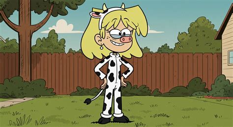 Lori Loud Wearing Her Cow Costume By Lt124 On Deviantart