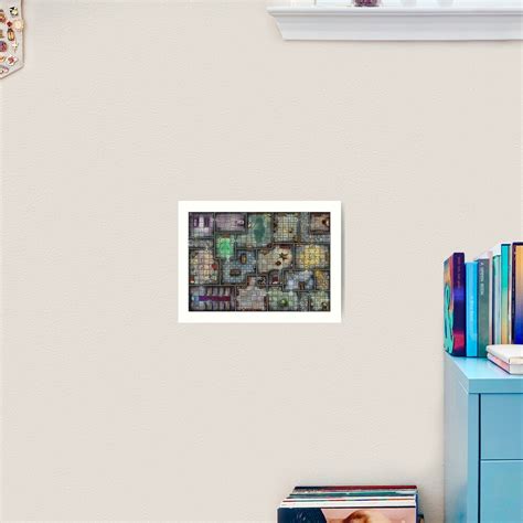 dungeon delve adventure fantasy rpg map sticker for sale by lokelabs