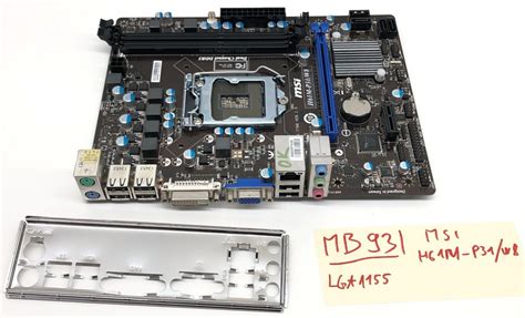 MSI H61M-P31/W8 LGA1155 használt alaplap Intel H61 2. 3. gen