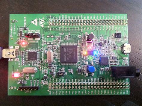 Stm32f4 Discovery This Is An Arm Board That I Got For Free Flickr