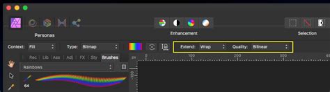 bitmap fill tileable pre v2 archive of affinity on desktop questions
