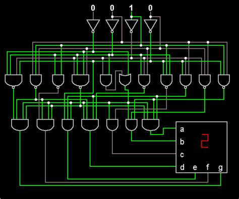7 Segment Led Display Circuit Diagram