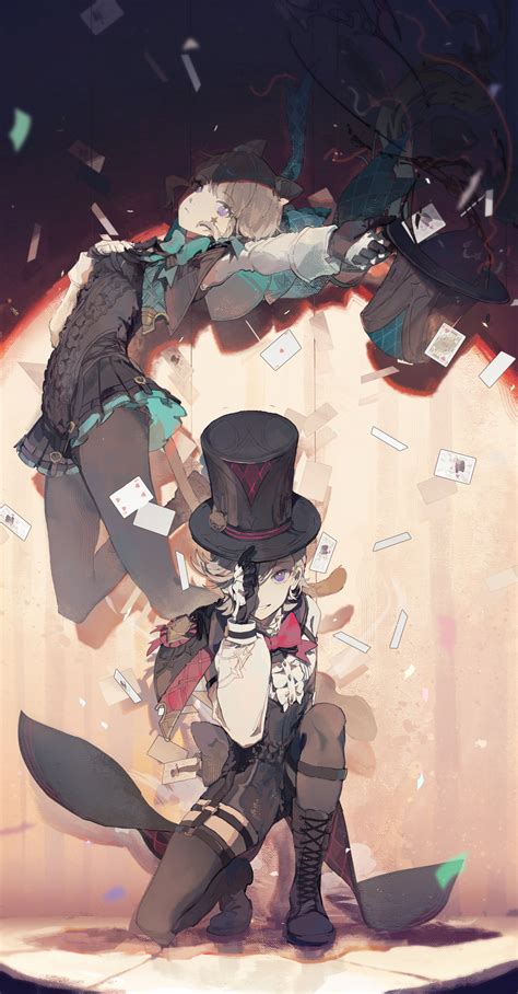 Lynette And Lyney Genshin Impact Drawn By Suyoko Danbooru