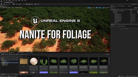 Nanite For Foliages Unreal Engine 5 1 தமிழில் Tutorial