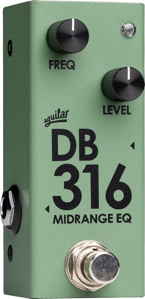Aguilar Db316 Mid Boost And Cut Pedal Zzounds
