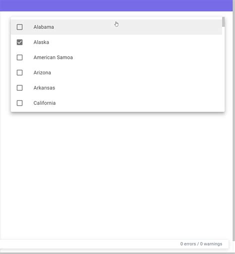 Mudselect Should Scroll Items When Single Select Is Active · Issue 846